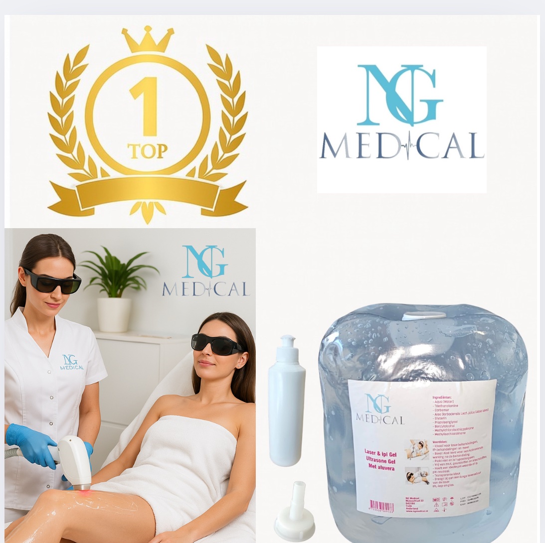 Ultrasound, IPL & RF Contactgel met Aloë Vera | Professionele Diode Ice ...