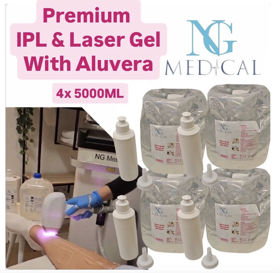Laser & IPL Gel NG Medical with Aluvera : Ultieme Voorraad: 20 liter ...